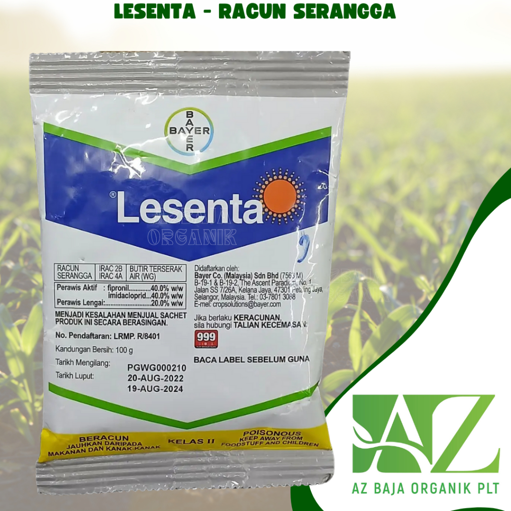 BAYER + LESENTA RACUN SERANGGA/INSECTICIDE - 100g | Shopee Malaysia