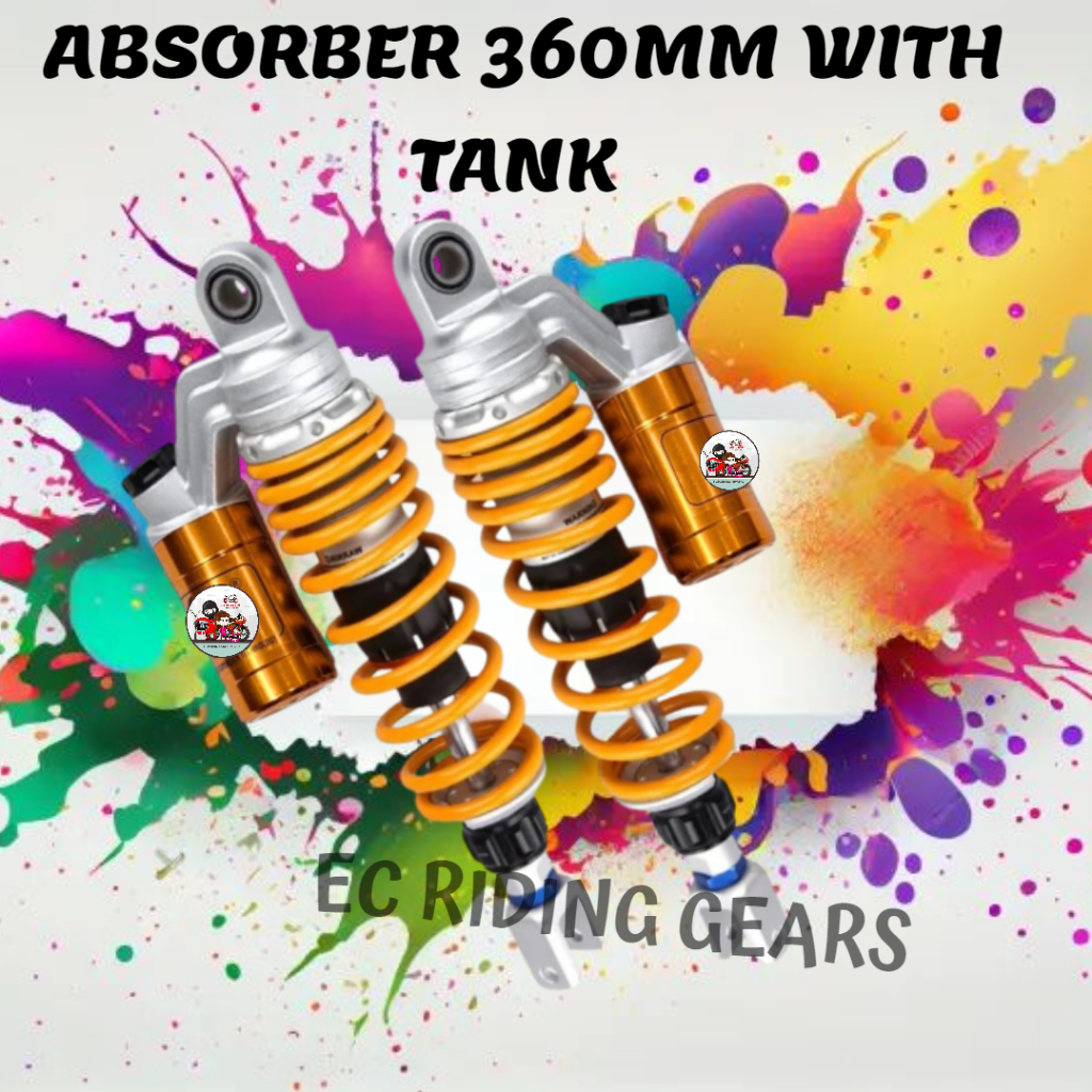 ABSORBER ADJUSTABLE (360MM) HONDA ADV 150/160/ZONTES 350E/350D WITH OR ...
