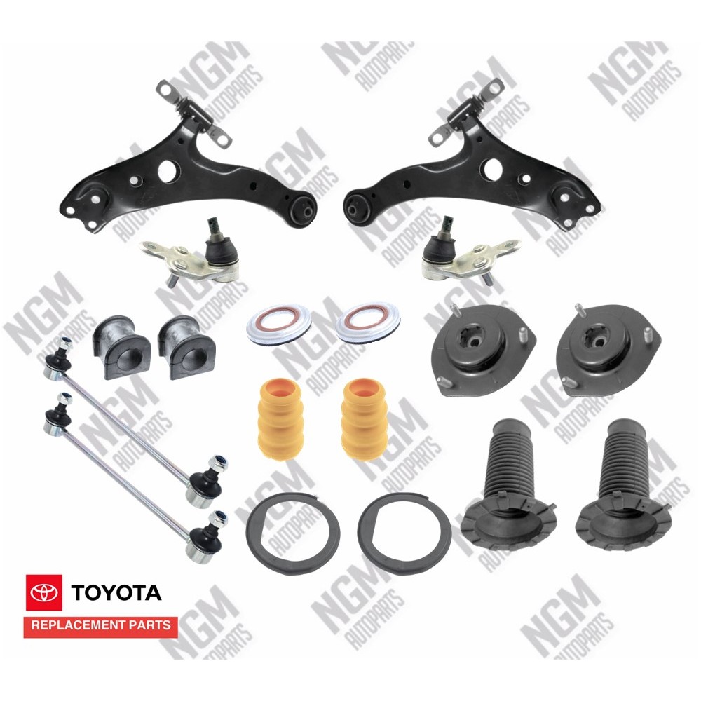 [18PCS][TOYOTA] CAMRY ACV40 ACV41 2007-2011 FRONT SUSPENSION PART ...