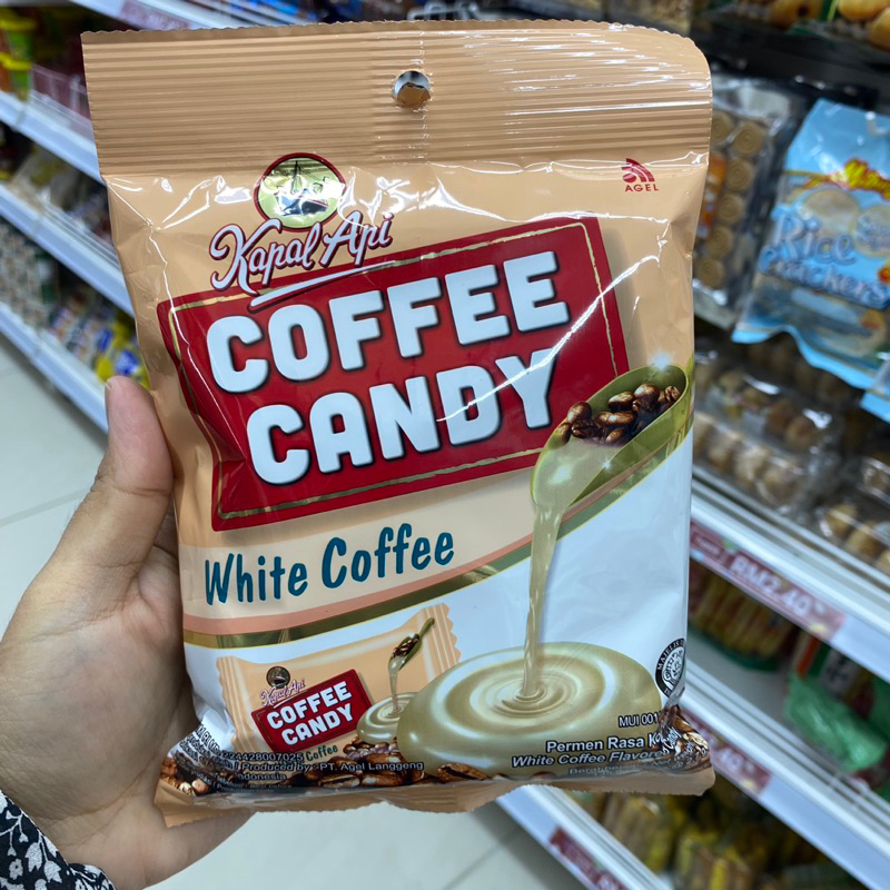 Kapal Api Coffee Candy Gula-gula Kopi Black Coffee/White Coffee 50pc ...