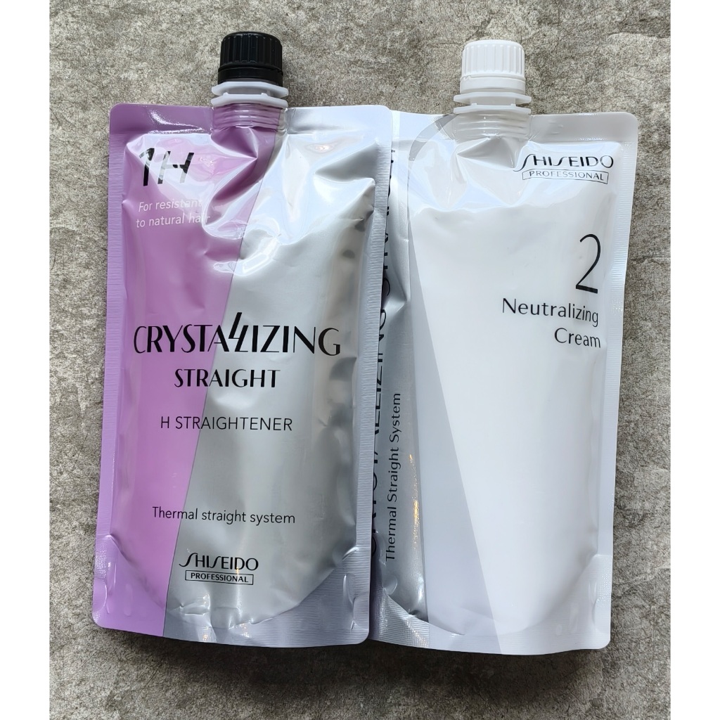 Shiseido Crystallizing Straightener H1 Neutralizer Cream Rebond ...