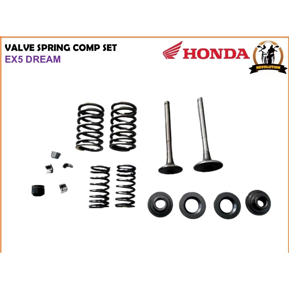 STANDARD VALVE SPRING RETAINER SET VALVE KEY COMPLETE FULL SET HONDA ...