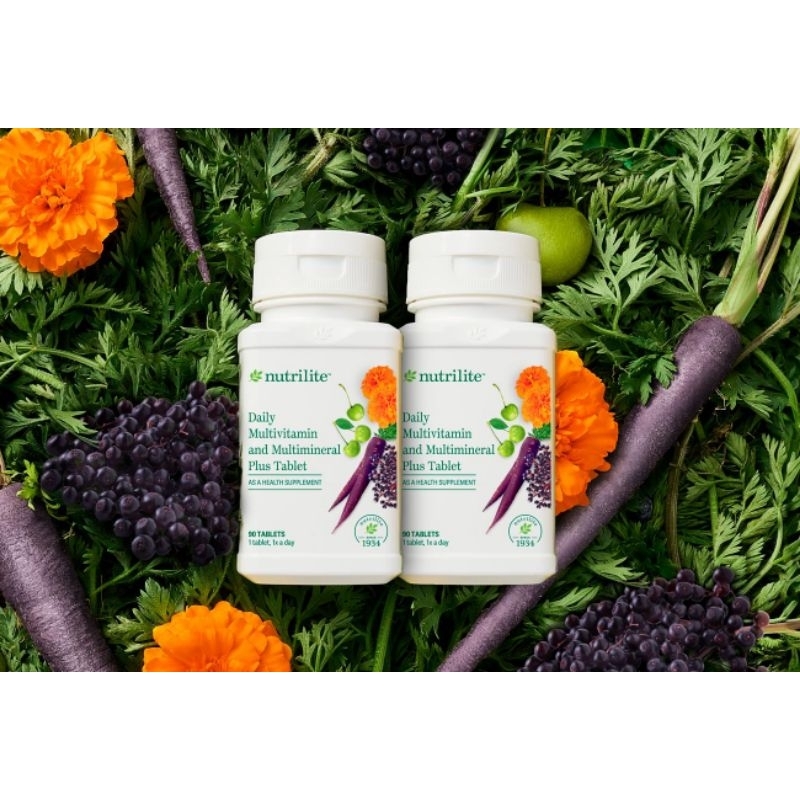 Nutrilite Daily Multivitamin and Multimineral Plus Tablet | Shopee Malaysia