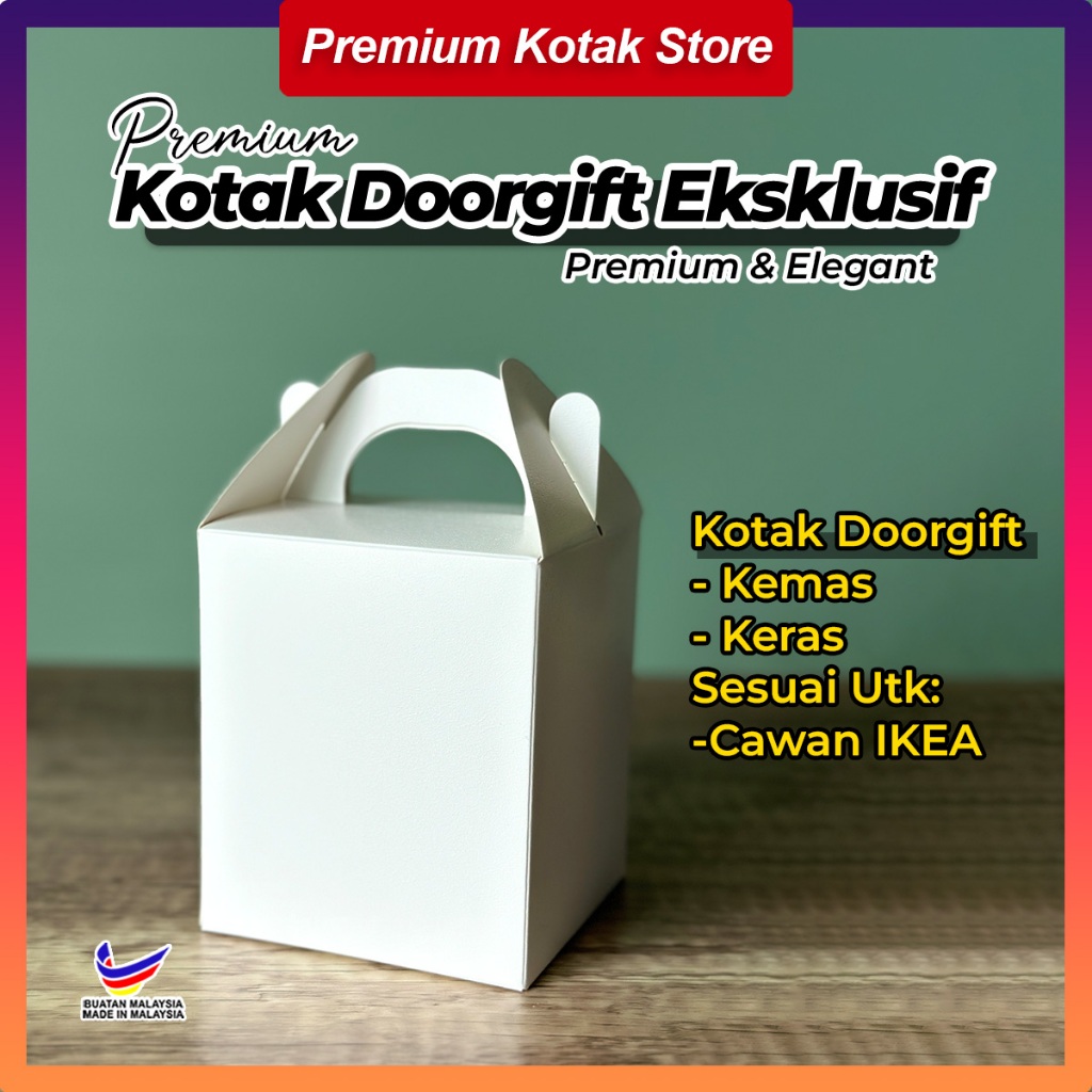 YJL KK110 Kotak Hadiah Doorgift Kahwin Eksklusif Kenduri Company ...
