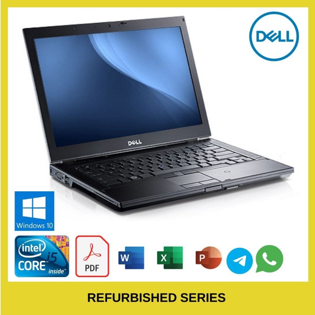 Heavy Duty Laptop DELL LATITUDE E6410 (RAM 4GB|SSD256|INTEL CORE i5-1ST ...
