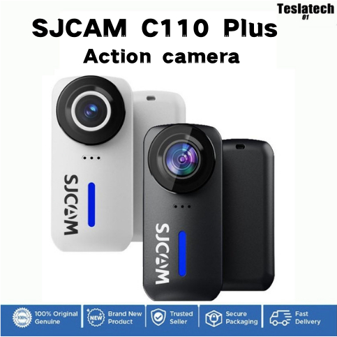 SJCAM C110 Plus Action Camera（2024） WiFi 4K 30FPS Sports Camera - White ...