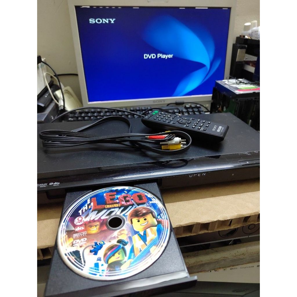 *USED* Sony DVP-NS518P DVD VCD CD Plater with Remote Control AV Cable ...