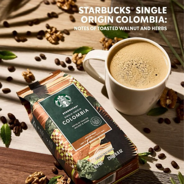 [ ORIGINAL ] Starbucks Single-Origin Colombia ( Notes Of Toasted Walnut ...