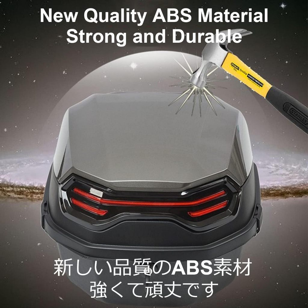 Made in Japan 40L Motorcycle EX5 Tail Rack Box Universal Thickened ...