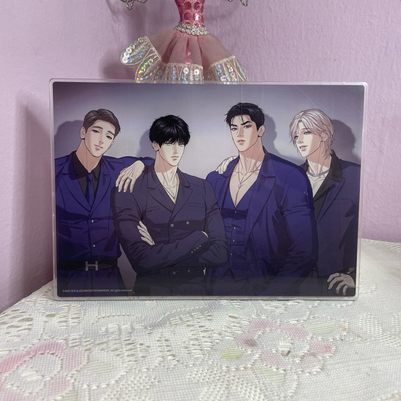 [JINX/BJ ALEX] Mingwa Company Goods Acrylic Board (공) | Shopee Malaysia