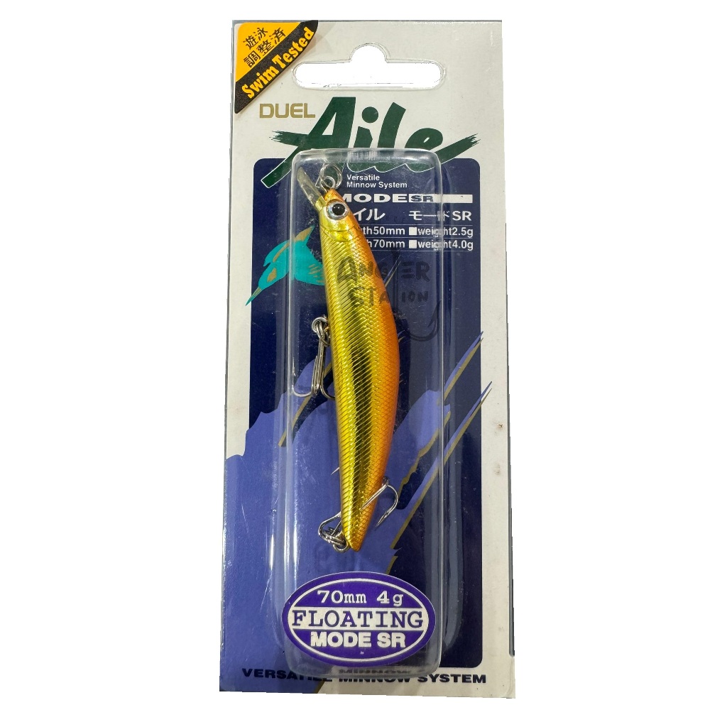 Duel F605 GOR 70mm 4g Floating Lure MODEL SR Fishing Lure Mancing ...