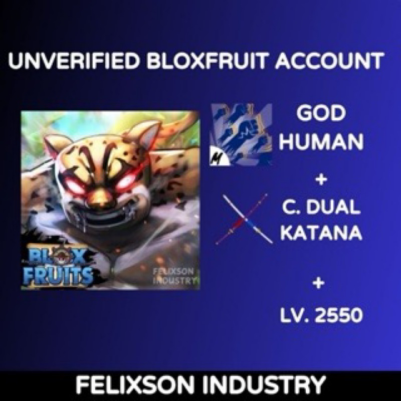 Blox Fruit Account | Unverify account | Max Level | Pc Game | Shopee ...