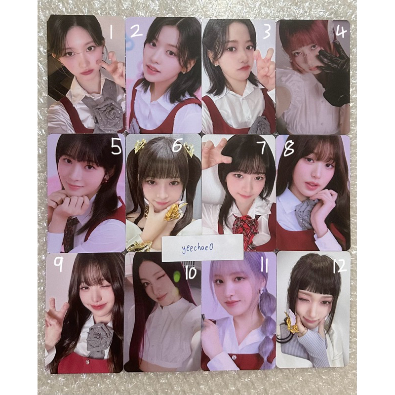 [ON HAND] IVE x LINE FRIENDS POP-UP RANDOM PHOTOCARDS GAEUL YUJIN REI WONYOUNG LIZ LEESEO ...