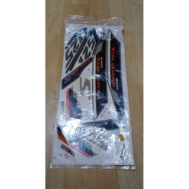 Yamaha Ego Solariz Fuel Injection (1) brown body sticker | Shopee Malaysia