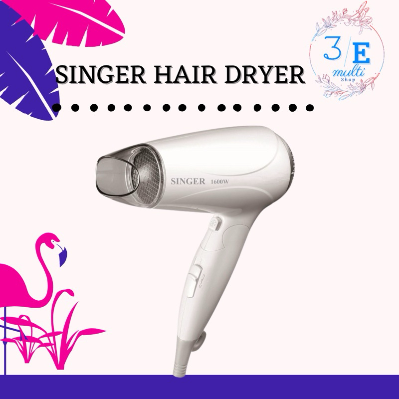 𝐒𝐈𝐍𝐆𝐄𝐑 𝐇𝐃𝟖𝟏𝟗𝟖 𝟏𝟔𝟎𝟎𝐖 𝐇𝐀𝐈𝐑 𝐃𝐑𝐘𝐄𝐑 Pengering Rambut (Ready Stock) | Shopee ...
