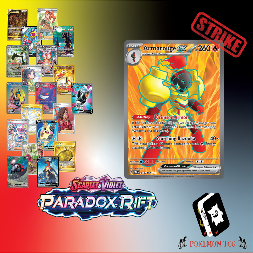 Armarouge 218/182 Paradox Rift SV04 PTCG | Shopee Malaysia