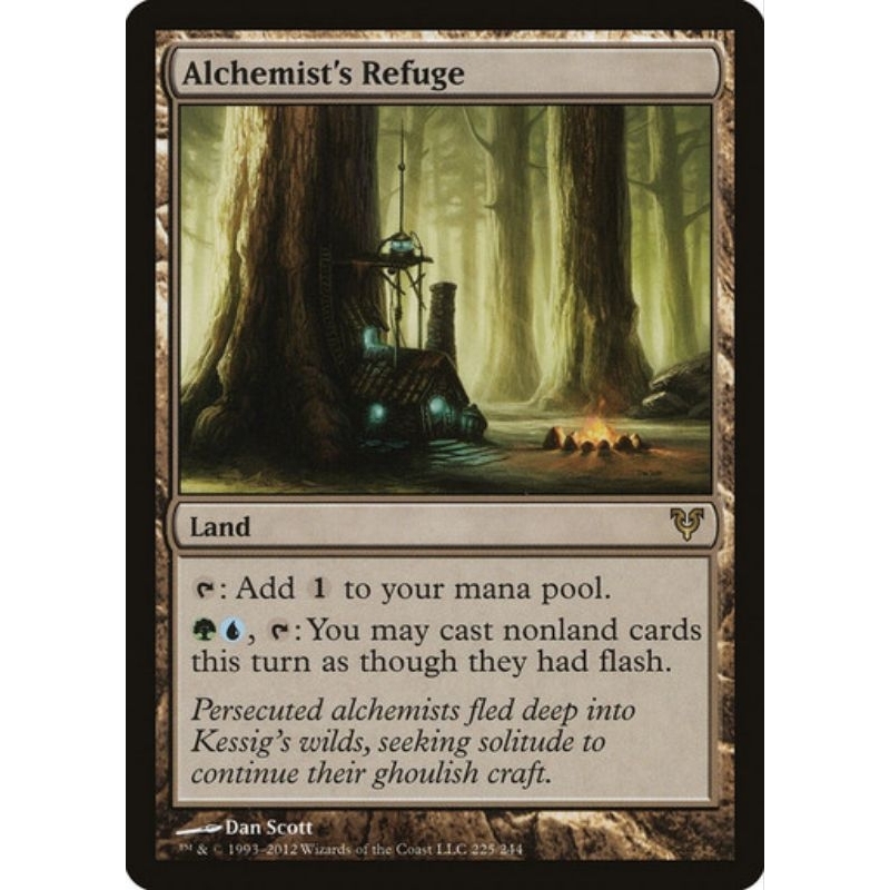 MTG Rare Land Card - Alchemist's Refuge (Avacyn Restored) | Shopee Malaysia