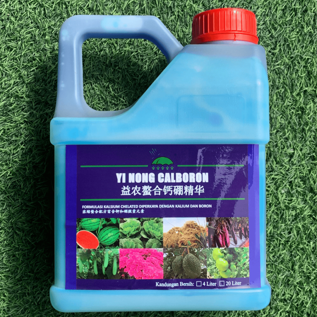 Mendorong Pokok Tidak Layu/Mengelakkan Buah Pecah YI NONG CALBORON Baja ...
