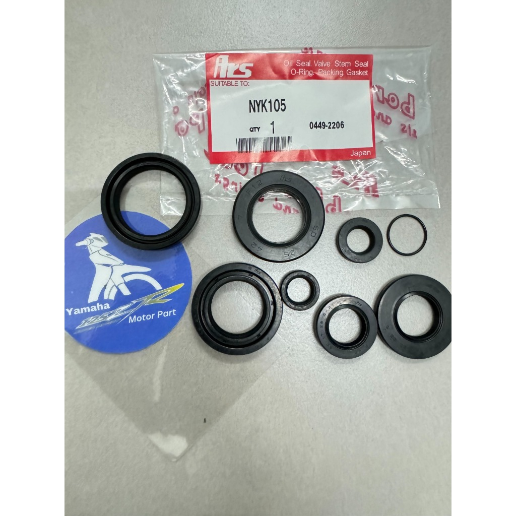 Y125ZR Y125Z Y125 125Z 125ZR 125 Z ZR OIL SEAL SET OVERHAUL BUSH GETAH ...