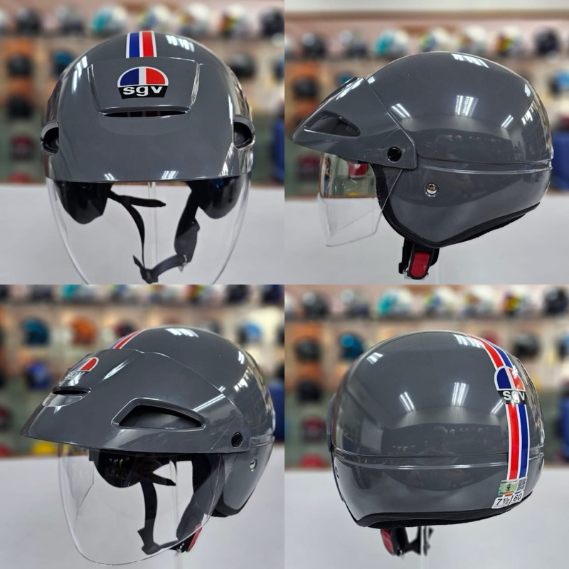 New 🔥2025🔥 SGV EX2 Helmet Motorcycle with Clear Visor (Sirim Approved ...
