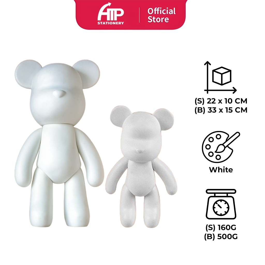 DIY 23cm 33cm White Bear Embryo Creative White Bear Room Decoration ...