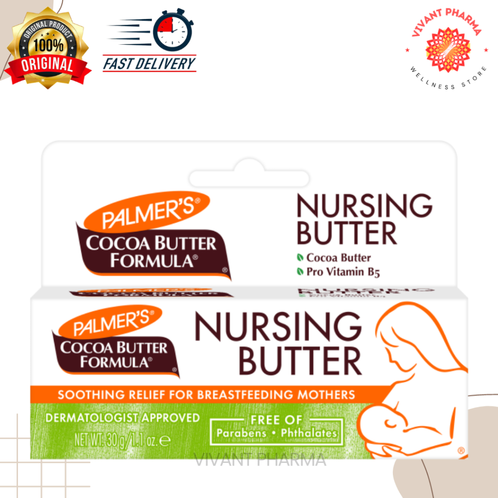 Palmer's Cocoa Butter Formula Nursing Butter 30g (For Breastfeeding ...