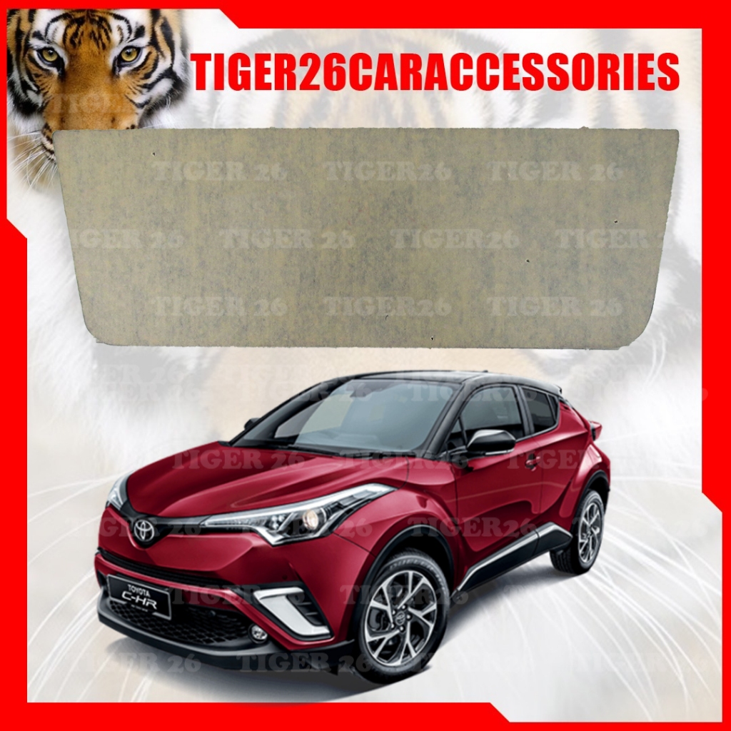 TOYOTA CHR (C-HR) REAR FULL CAR NUMBER PLATE IN PLATE LICENSE PLATE ...