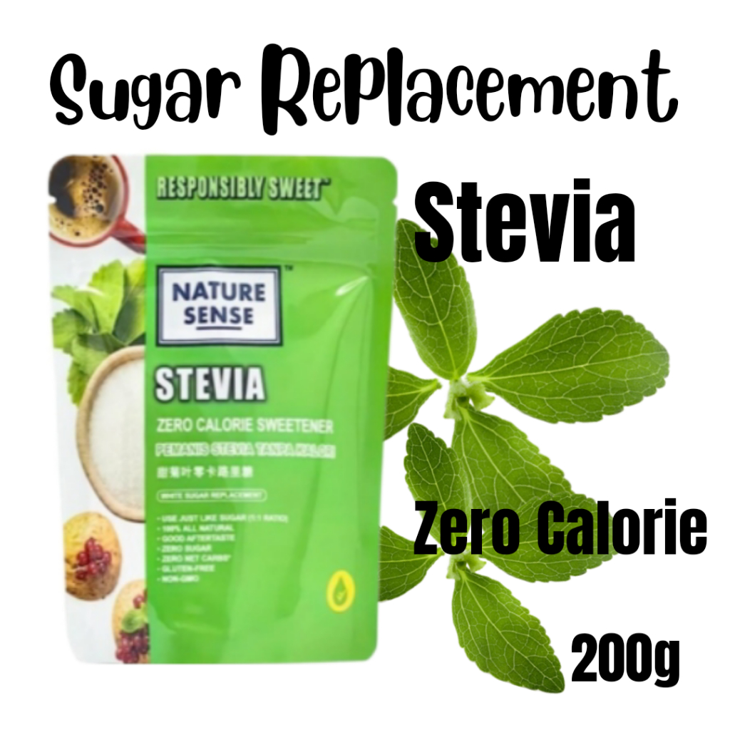 Stevia Sugar Original Monk Fruit Sweetener Gula Pemanis Zero Calorie ...