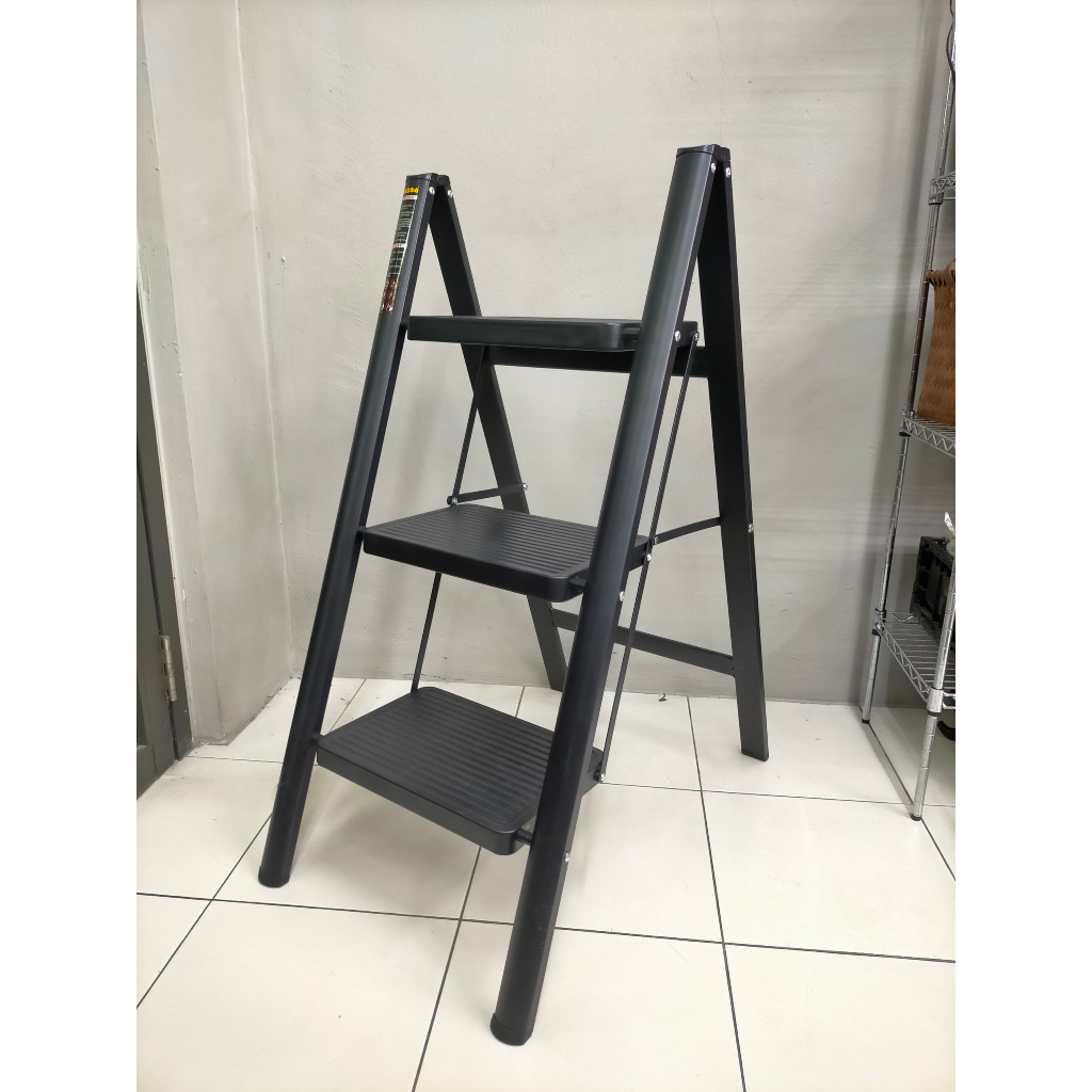 RMI 3 Step Folding Ladder Multi-Purpose Mini 3 Step Engineering Ladder ...