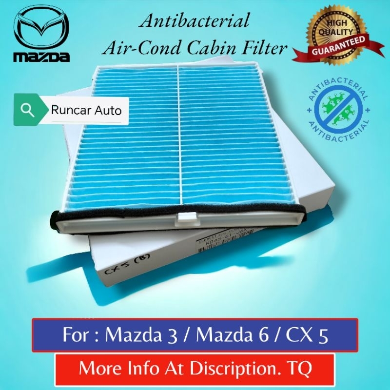 [ Mazda Air-Cond Cabin Filter ] Mazda 3 / Mazda 6 / Cx5 -Ready Stock ...