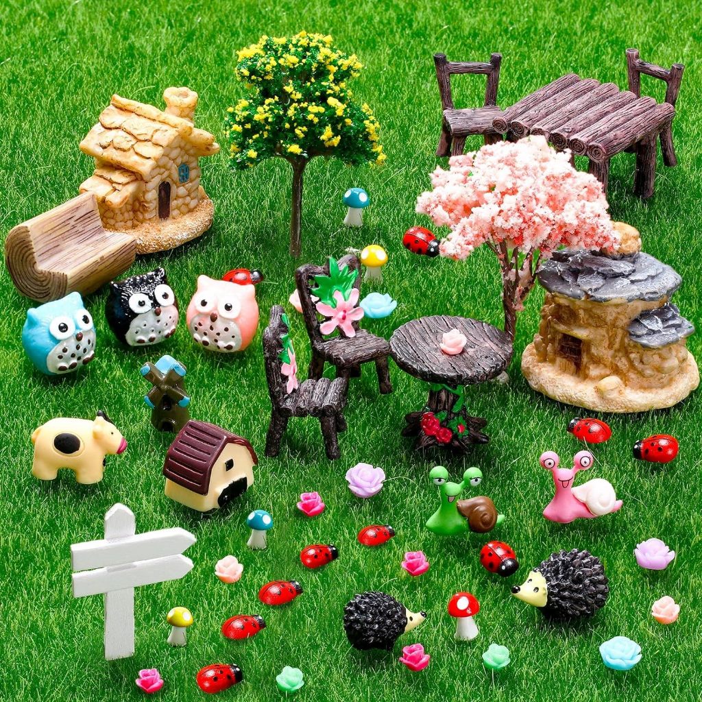 GARDEN MINIATURE DOLL 1set 15pcs DECO MINI FAIRY HIASAN TANAMAN MINI ...
