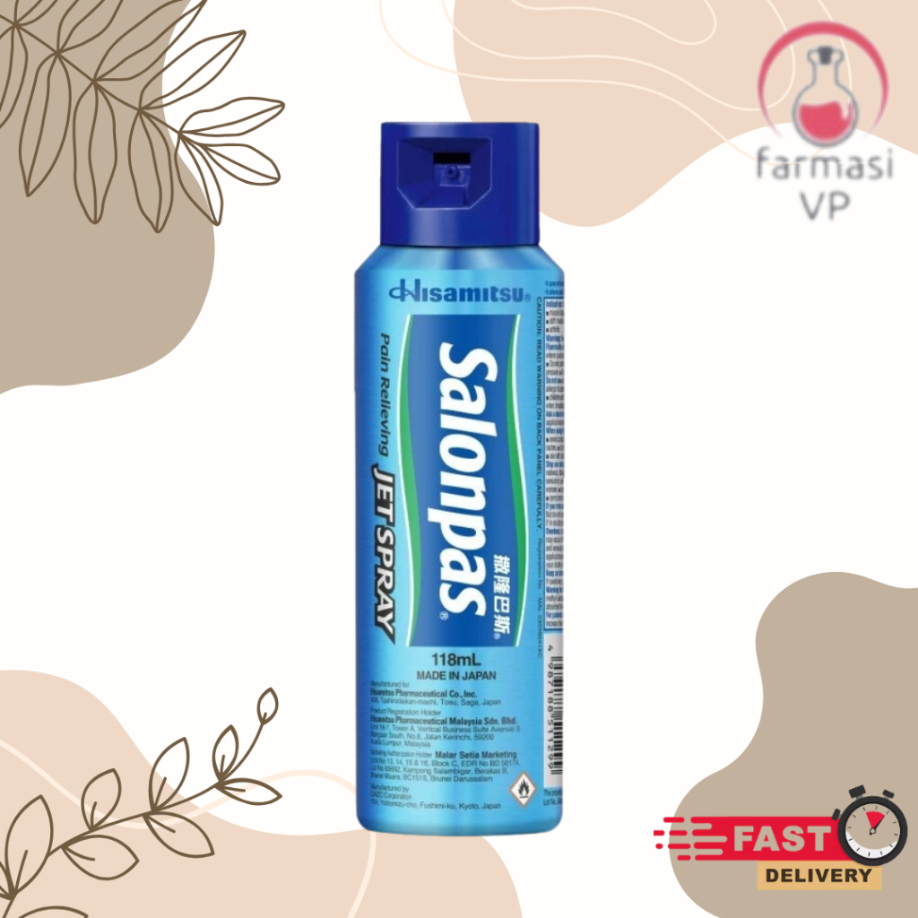 Hisamitsu Salonpas Spray pain relieving 118ML | Shopee Malaysia