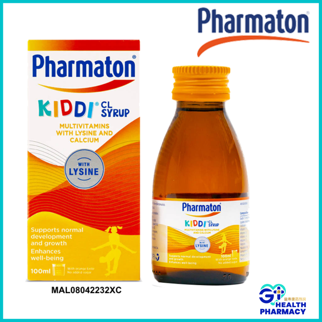 Pharmaton Kiddi Syrup 100ml | Enhance Kid’s Appetite | Shopee Malaysia