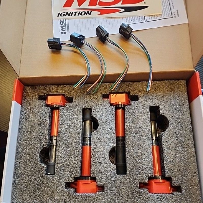 MSD IGNITION COIL ( with Socket !!! ) for HONDA/ACURA 2.4L /K Series ...