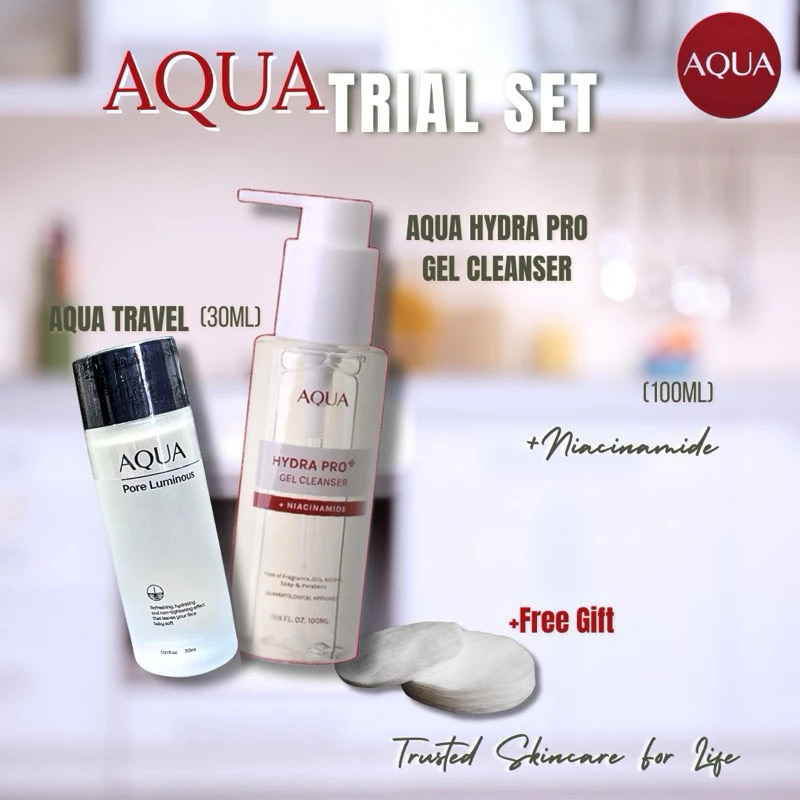 AQUA TRIAL SET (trial pore + cleanser) | Shopee Malaysia