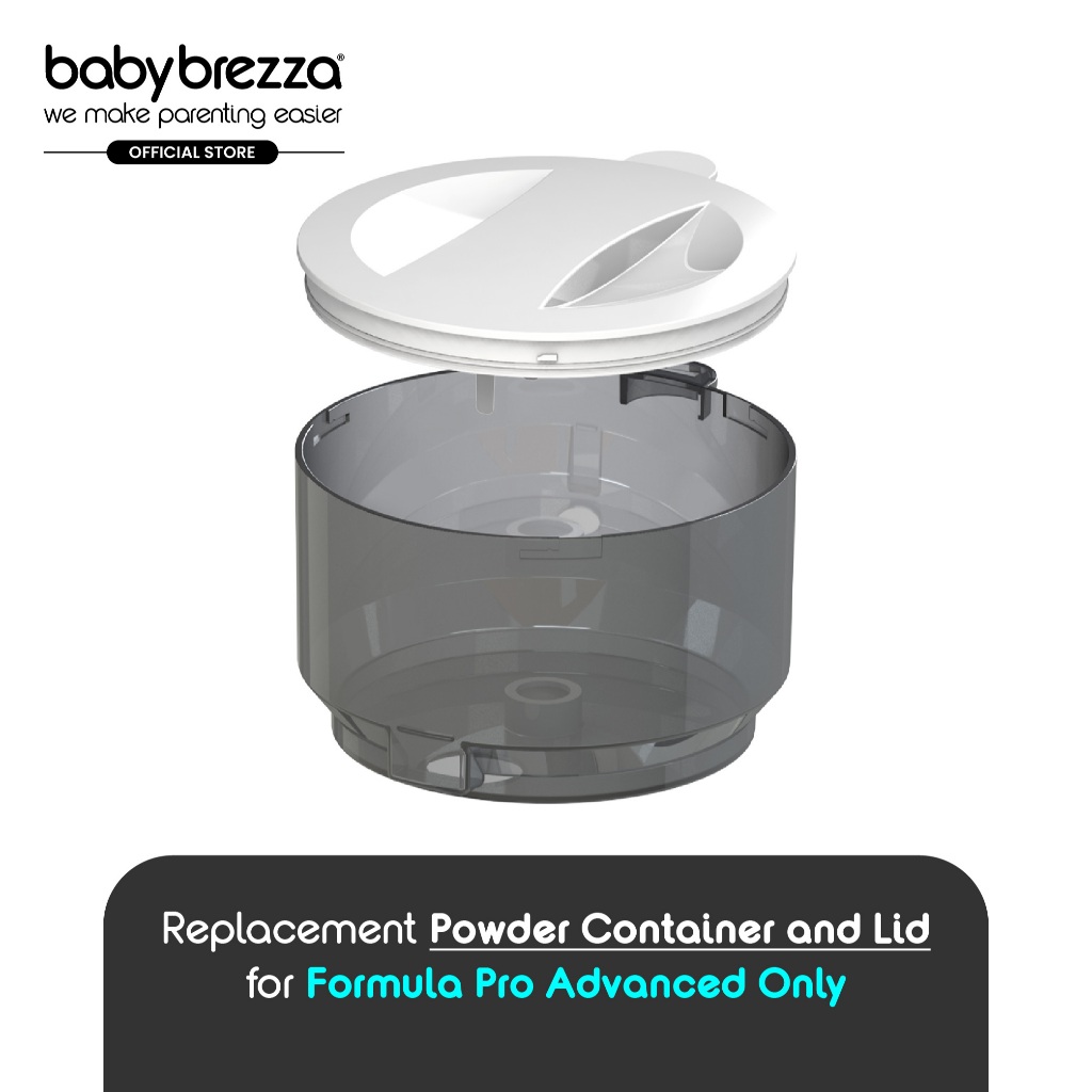 Baby Brezza Replacement Powder Container & Lid for the Formula Pro ...