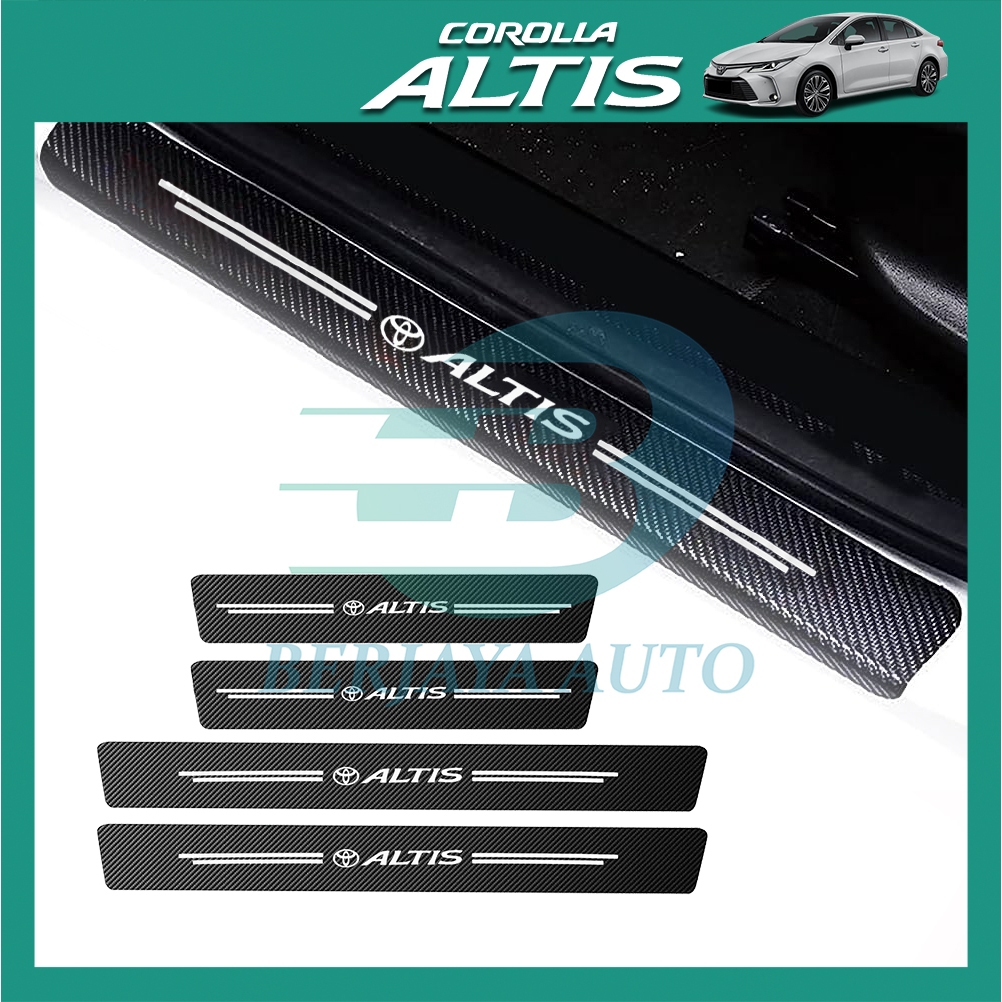 Toyota Corolla Altis E210 (2021-2025) Door Step Anti Scratch Side Door ...