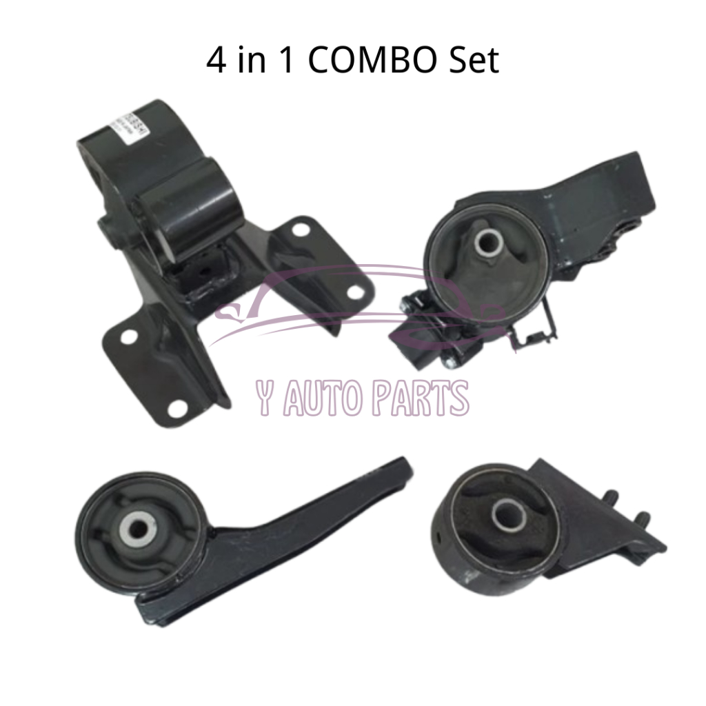 [4 IN 1 COMBO SET] Engine Mounting Kit for Proton Saga BLM 1.3 (Manual ...
