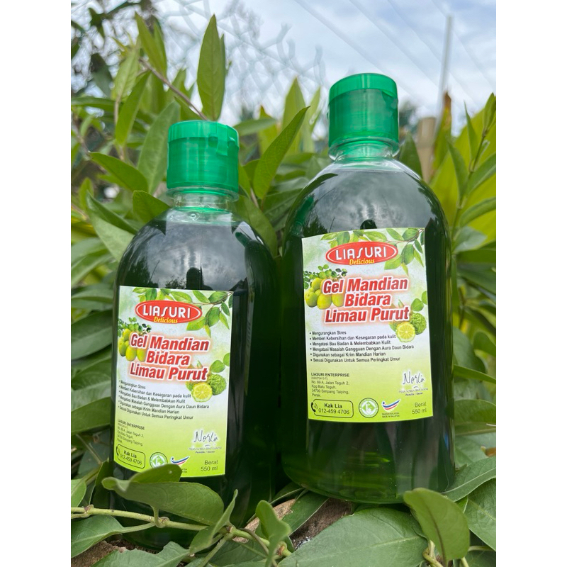 (SET JIMAT) GEL MANDIAN BIDARA LIMAU PURUT 550 ML (2 BOTOL) | Shopee ...