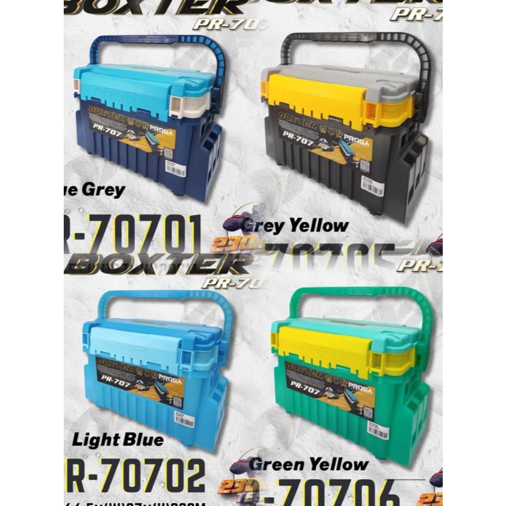 PROGA #PR-707 BOXTER MEDIUM MULTI FUNCTION TACKLE BOX | Shopee Malaysia