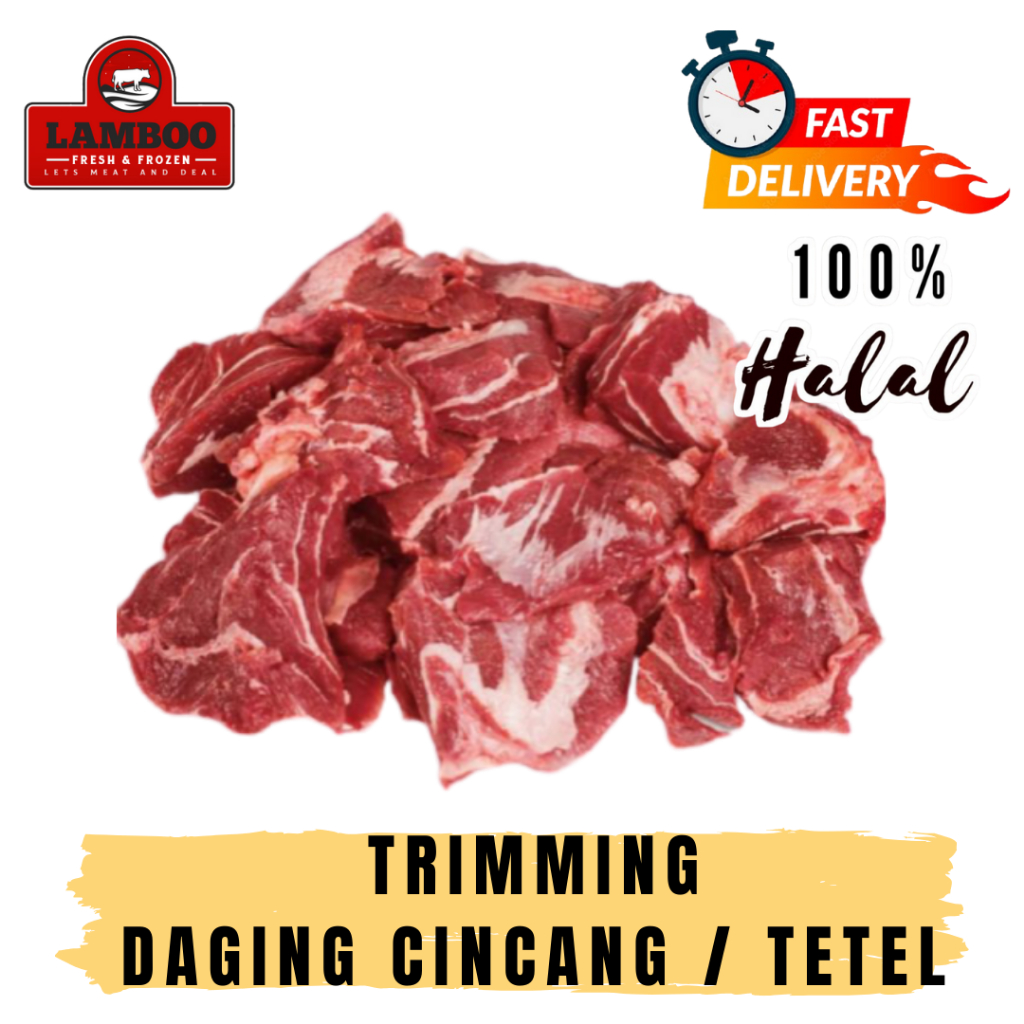 Trimming @ Tetel / Daging Cincang Frozen - 1kg | Shopee Malaysia