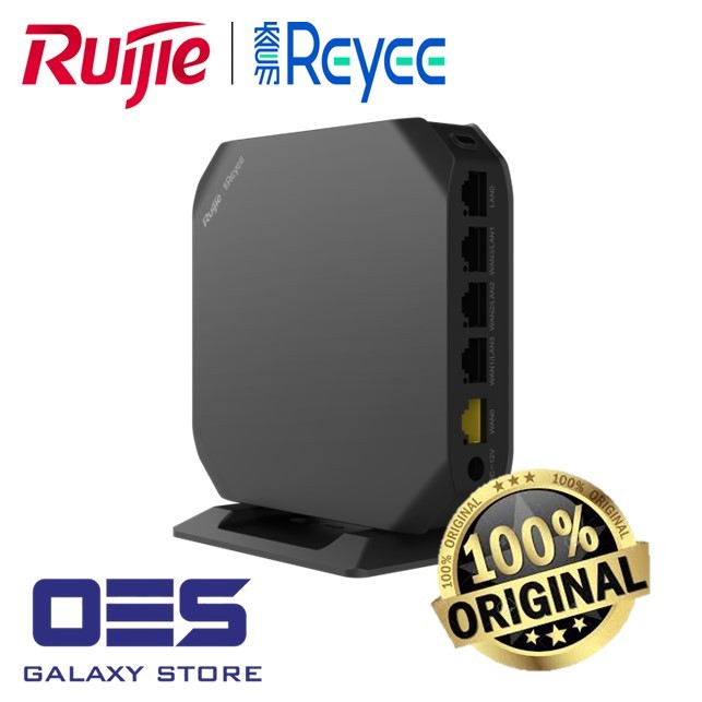 RUIJIE REYEE RG-EG105GW(T) 5 Gigabit Ports Support 3 LAN/WAN Ports Wi-Fi 5 1267Mbps, 150 Client ...