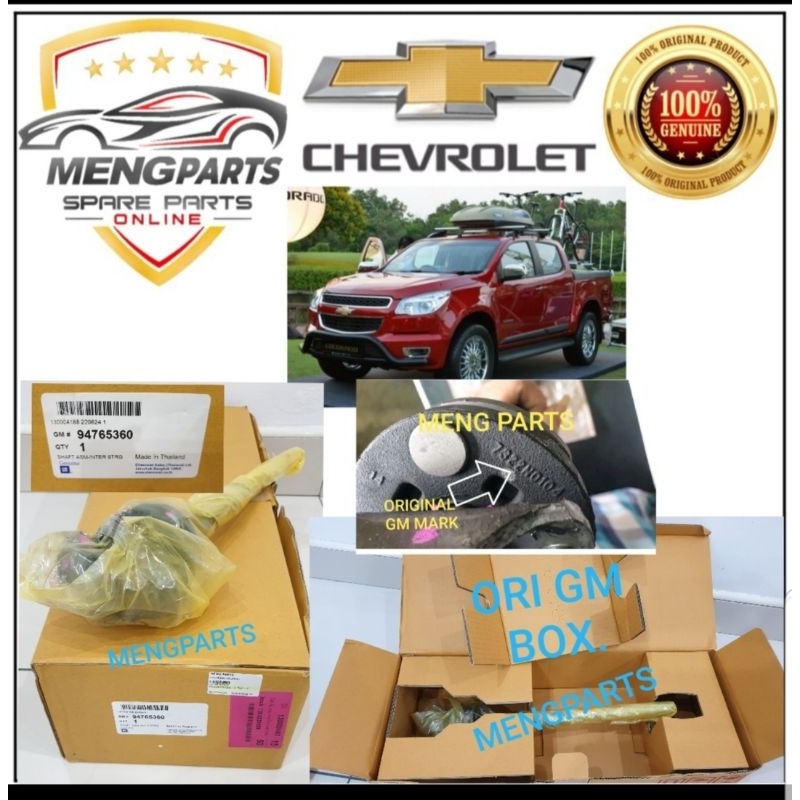 ORIGINAL CHEVROLET COLORADO 2.5,2.8 STEERING COUPLING UPPER & STEERING ...