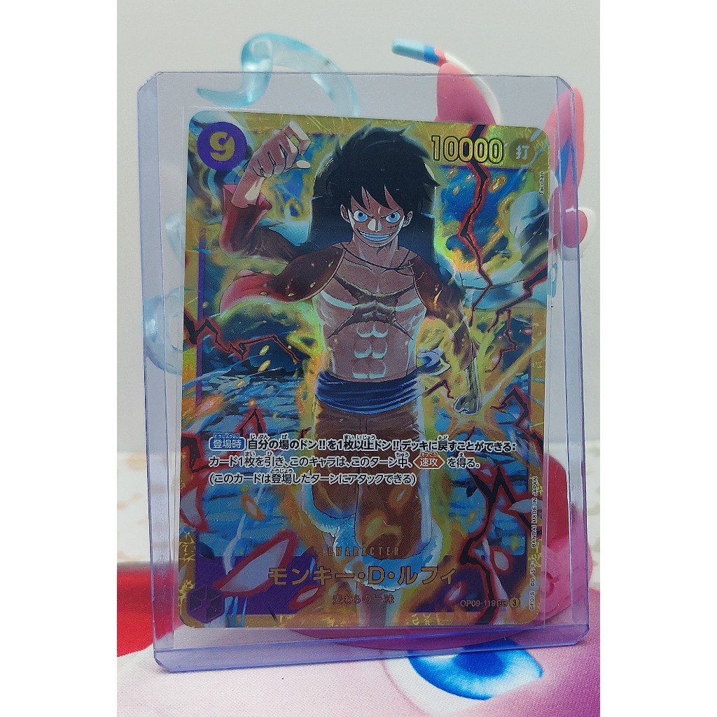 One Piece Card Game OP09-119 Monkey D Luffy SEC | Shopee Malaysia