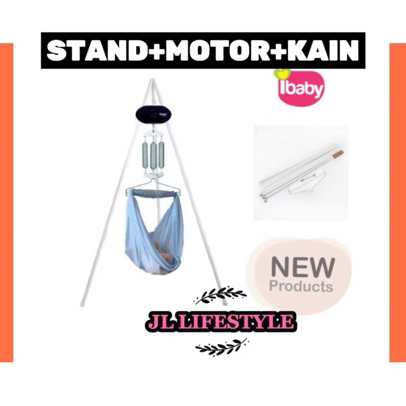 I Baby Spring Cot With Max Load 18Kg (Rangka Buaian Bayi | Tripod Type ...