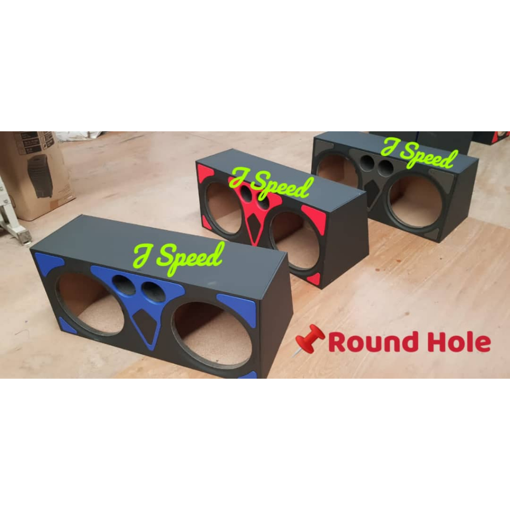 10 Inch Double Pvc Colour Woofer Box Without Woofer 18mm Shopee Malaysia