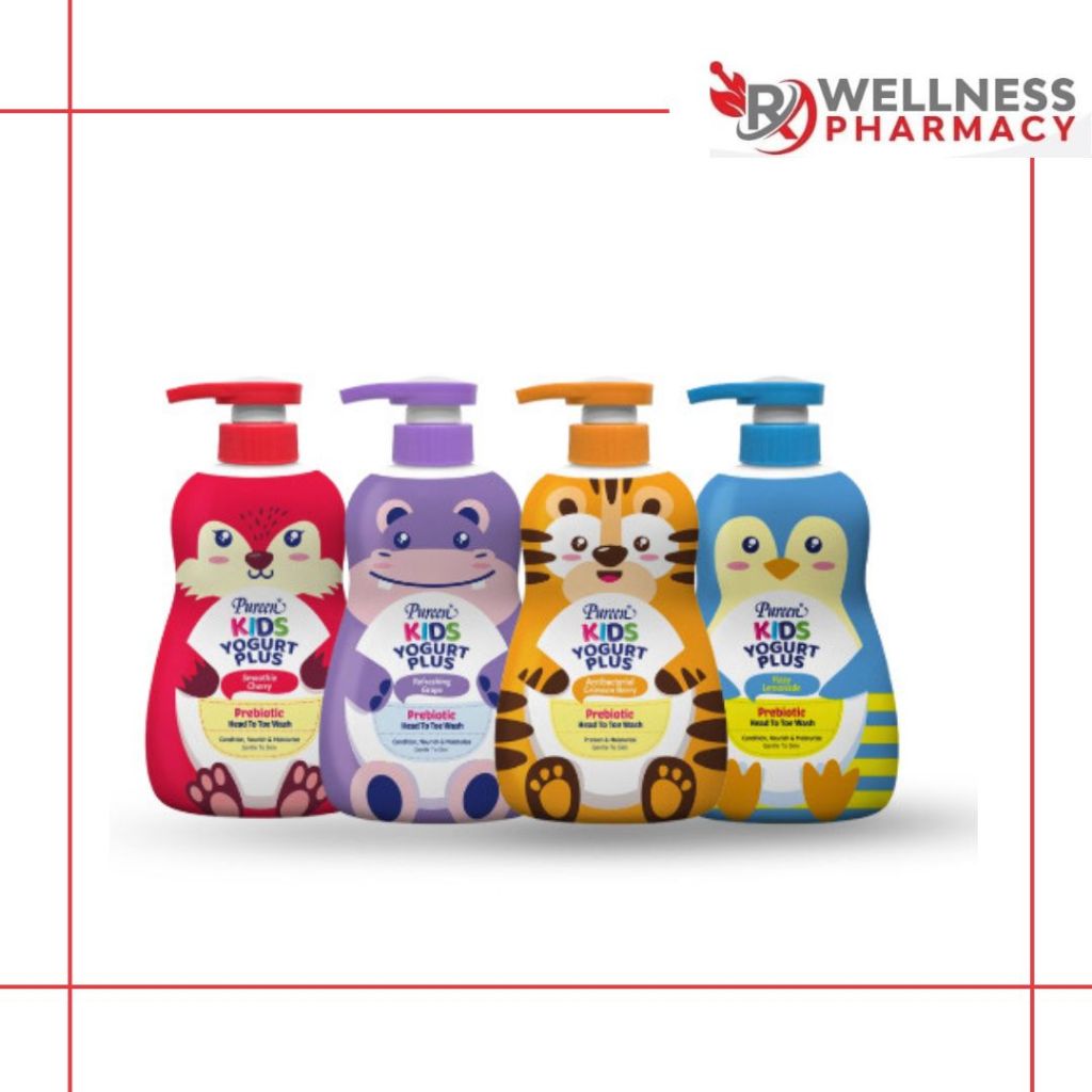 PUREEN KIDS YOGURT PLUS PREBIOTIC HEAD TO TOE WASH - 700ML | Shopee ...