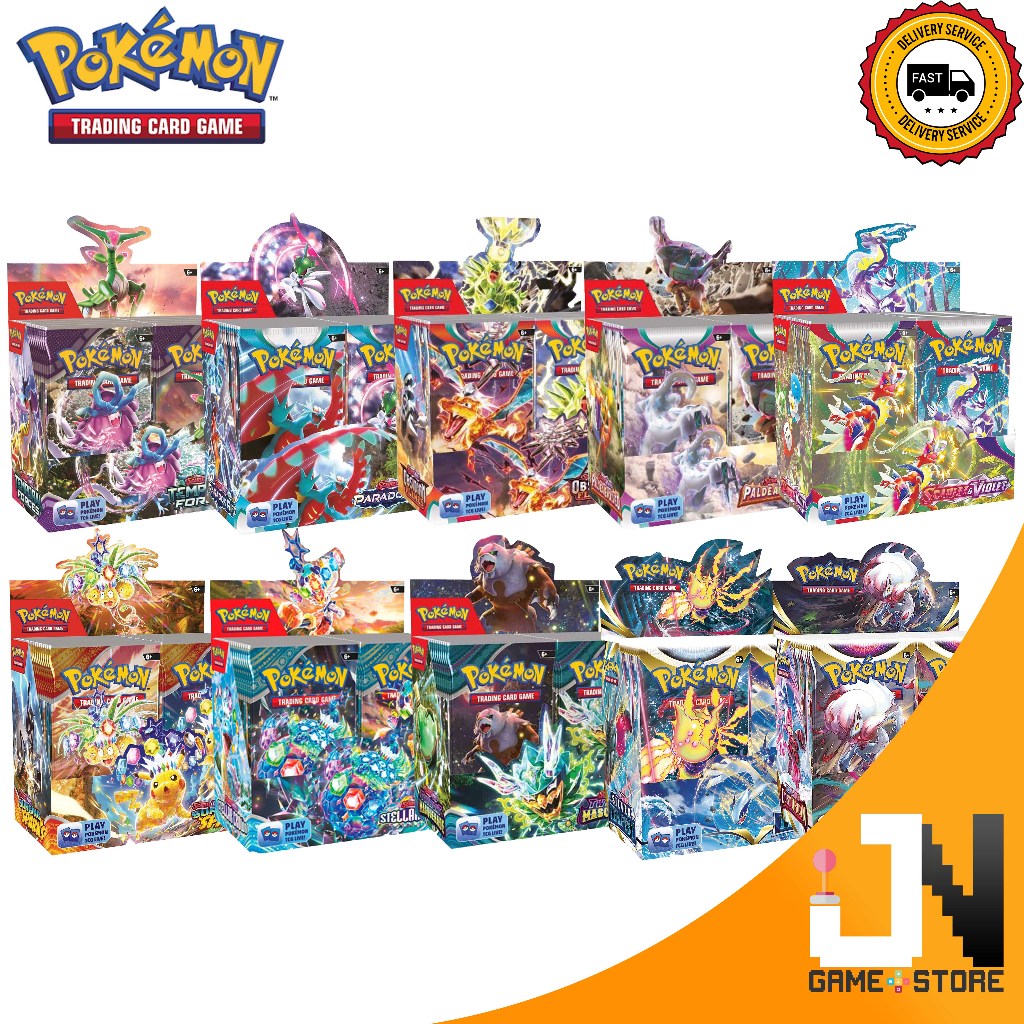 Pokemon TCG Surging Sparks | Stellar Crown | Temporal Forces | Paldea ...