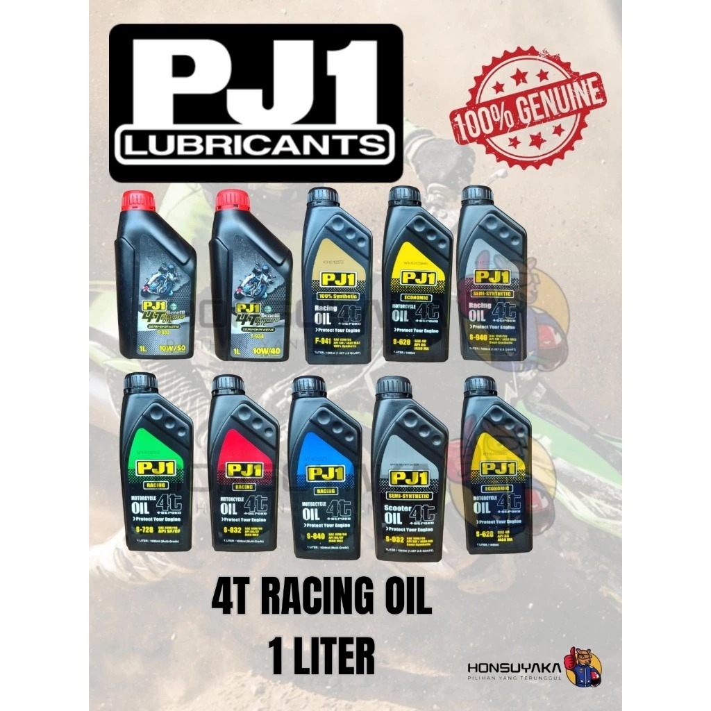 PJ1 4T RACING OIL ORIGINAL READY STOCK | Shopee Malaysia