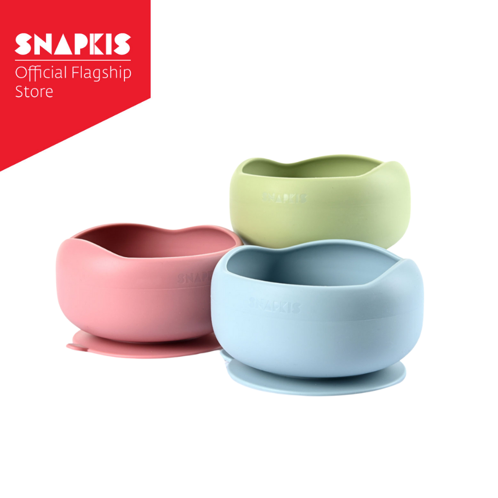 Snapkis No-Spill Feeding Bowl | Shopee Malaysia